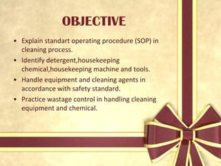 3.1 Cleaning and Maintenance | PPTX