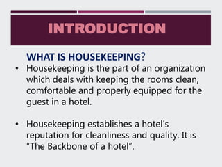 Housekeeping2 | PPT