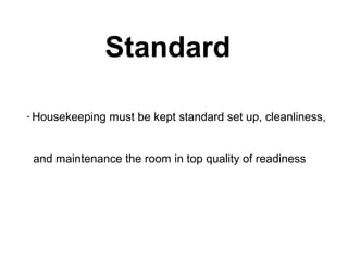 Housekeeping abc training | PPT