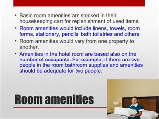 House keeping basics | PPT