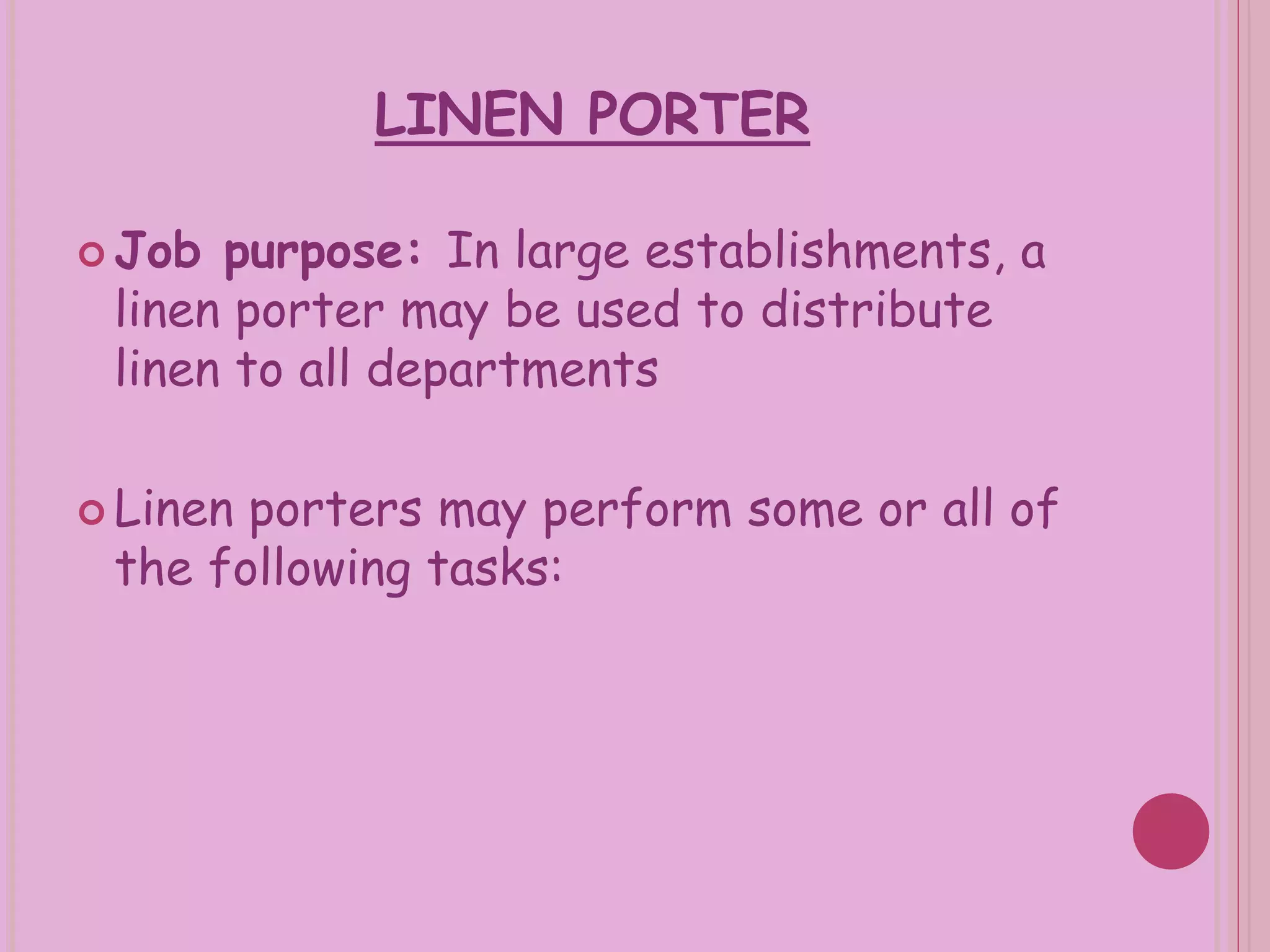 Housekeeping department | PPT
