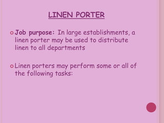 Housekeeping department | PPT