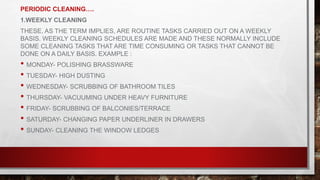 Housekeeping Department.pptx | Skin Care | Beauty