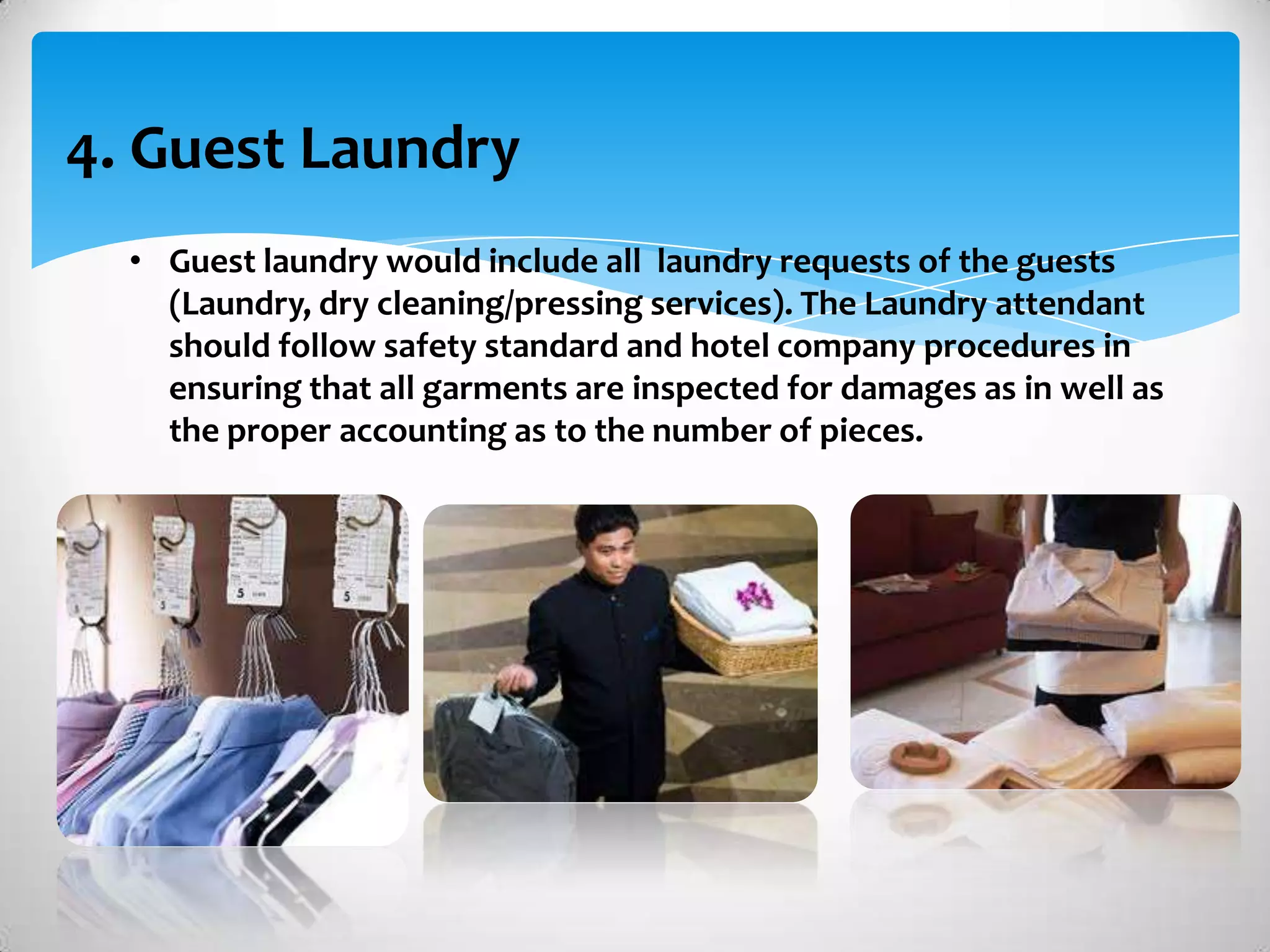 Housekeeping, engineering and security department | PPTX