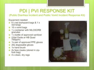 Cruise ship housekeeping chemicals knowledge | PPTX