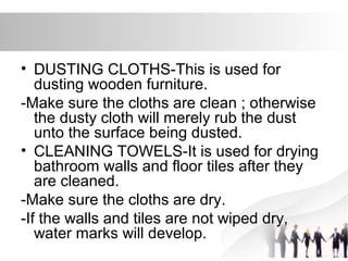 Housekeeping management | PPT