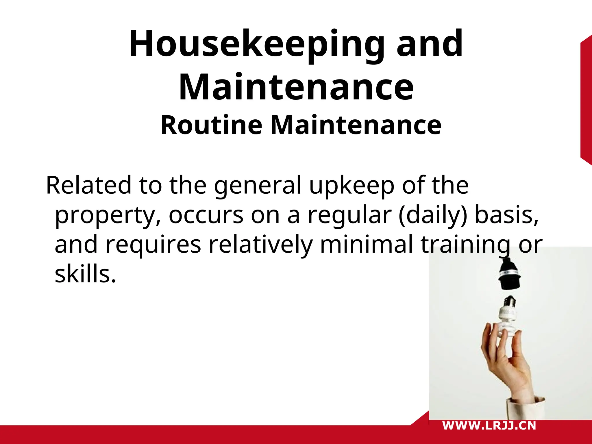Housekeeping Management powerpoint presentation.ppt