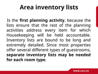 Housekeeping Management powerpoint presentation.ppt