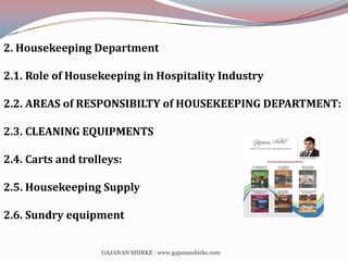Housekeeping management book | PPT