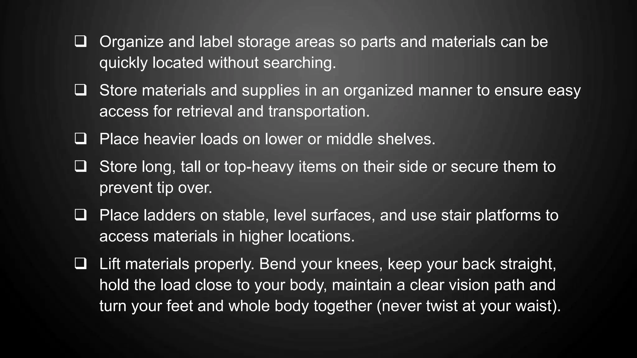 Housekeeping, material handling and storage.pptx