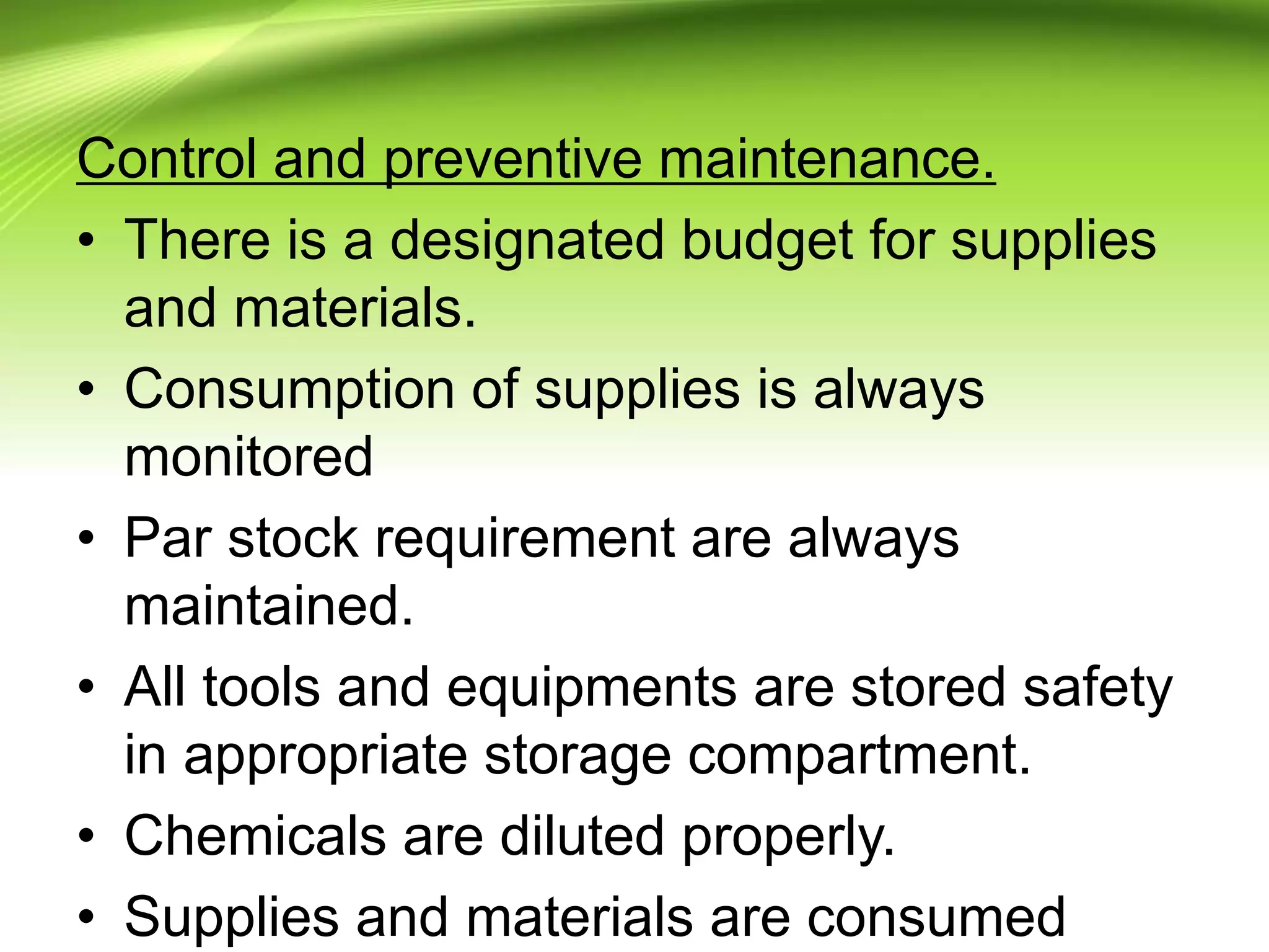 Housekeeping nc ii | PPT