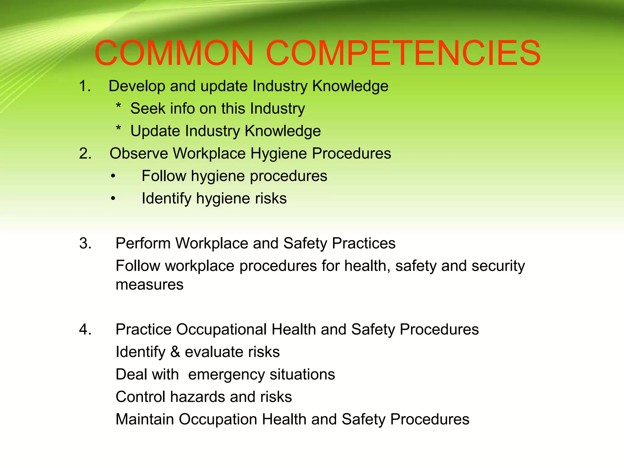 Housekeeping nc ii | PPT