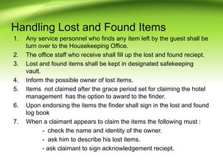 Housekeeping nc ii | PPT