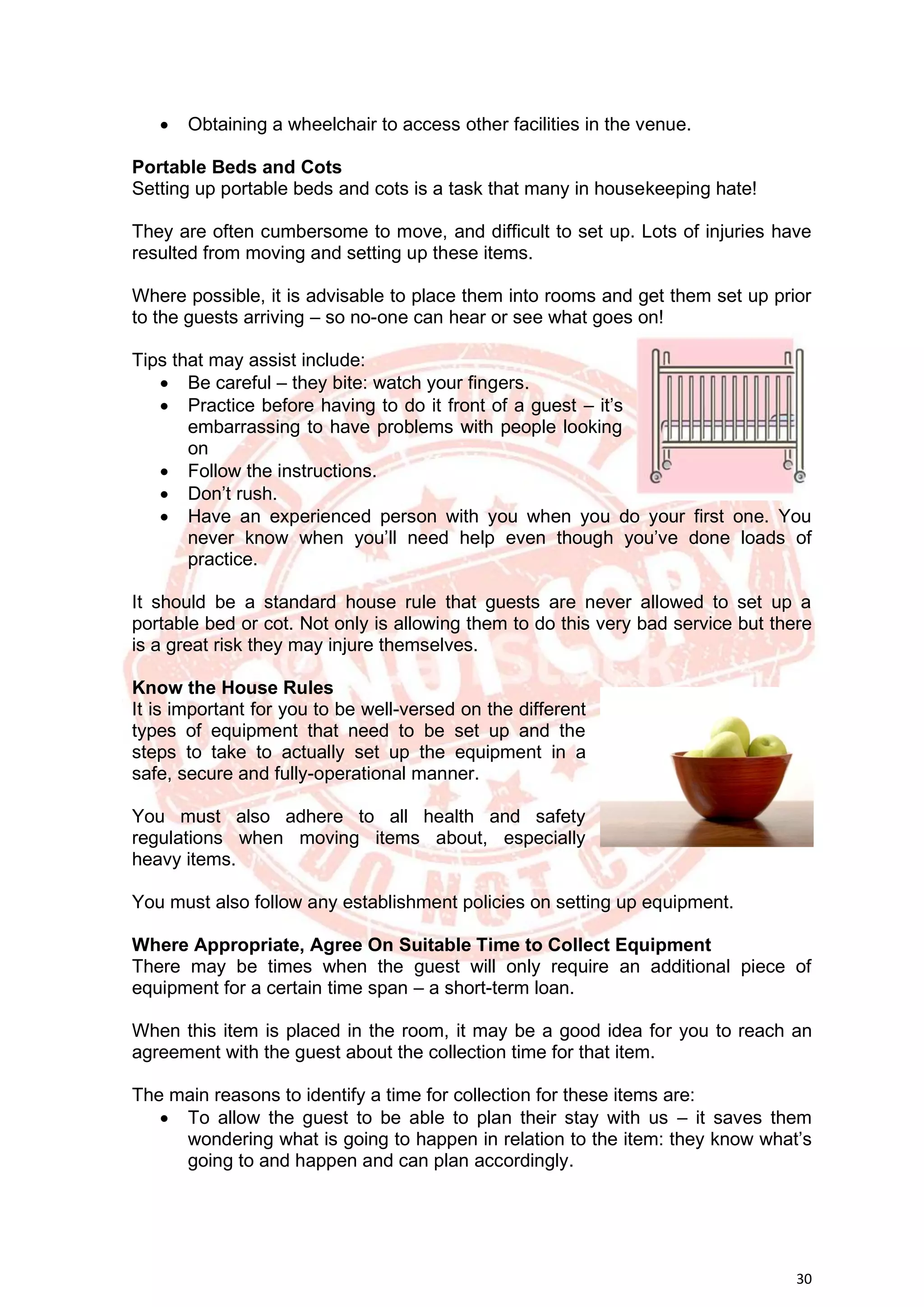 HOUSEKEEPING NC II - CBLM | PDF