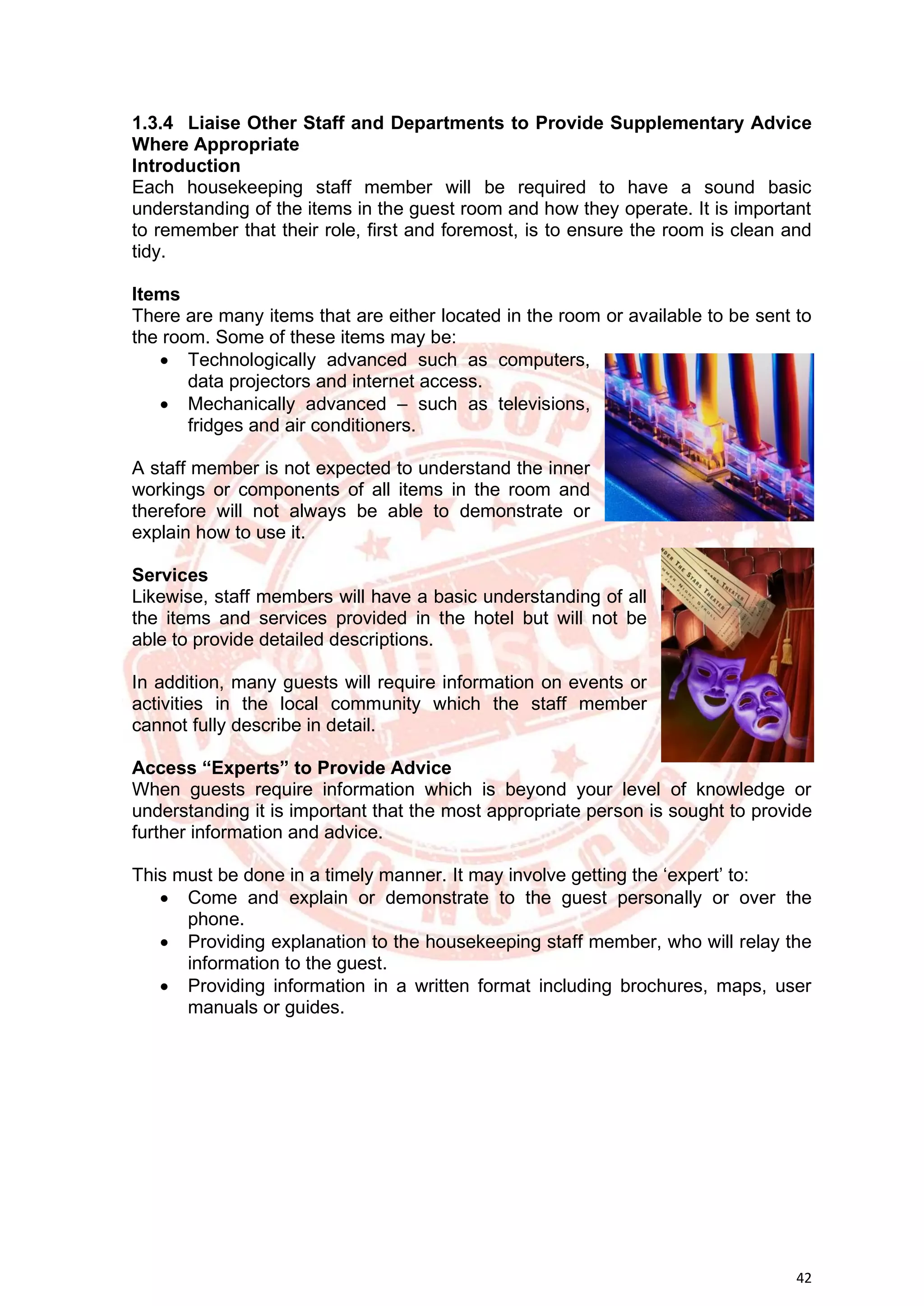 HOUSEKEEPING NC II - CBLM | PDF