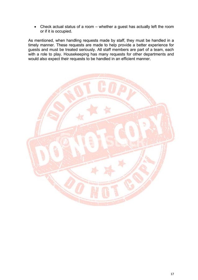 HOUSEKEEPING NC II - CBLM | PDF