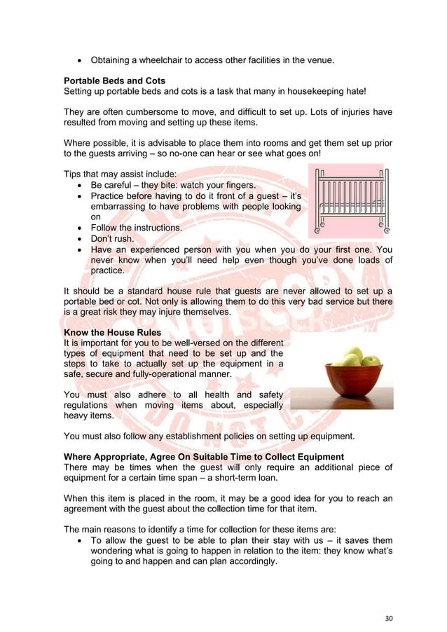 HOUSEKEEPING NC II - CBLM | PDF