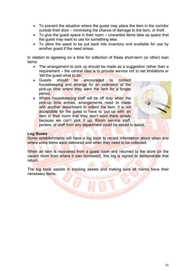 HOUSEKEEPING NC II - CBLM | PDF