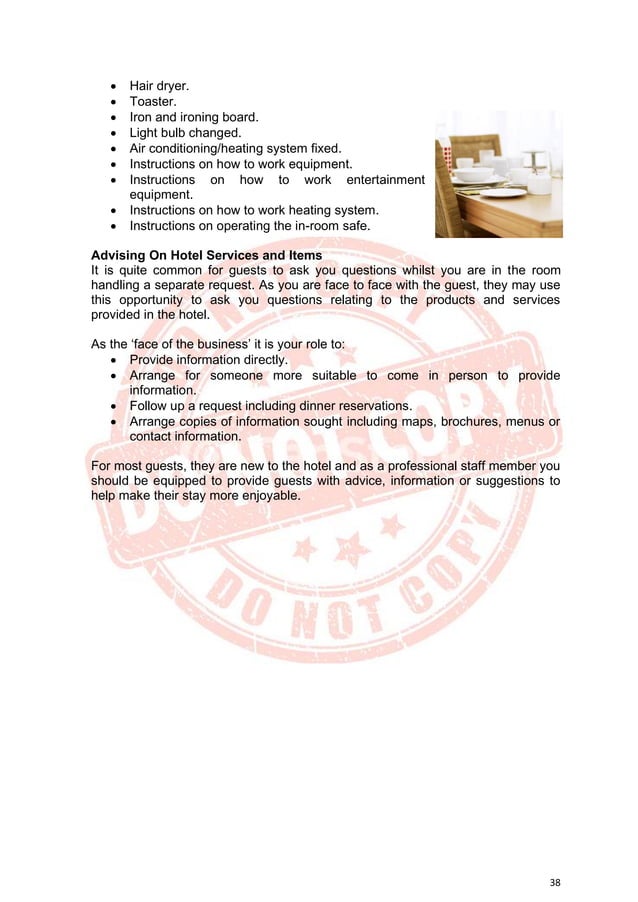 HOUSEKEEPING NC II - CBLM | PDF