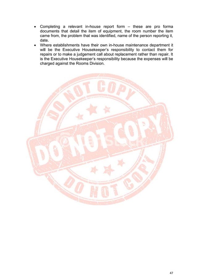 HOUSEKEEPING NC II - CBLM | PDF