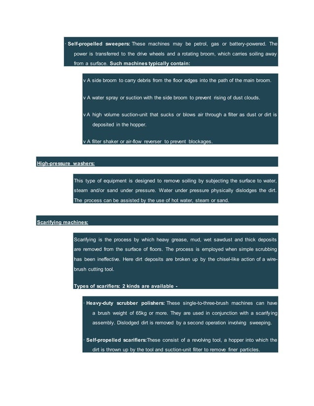 House keeping notes | DOCX