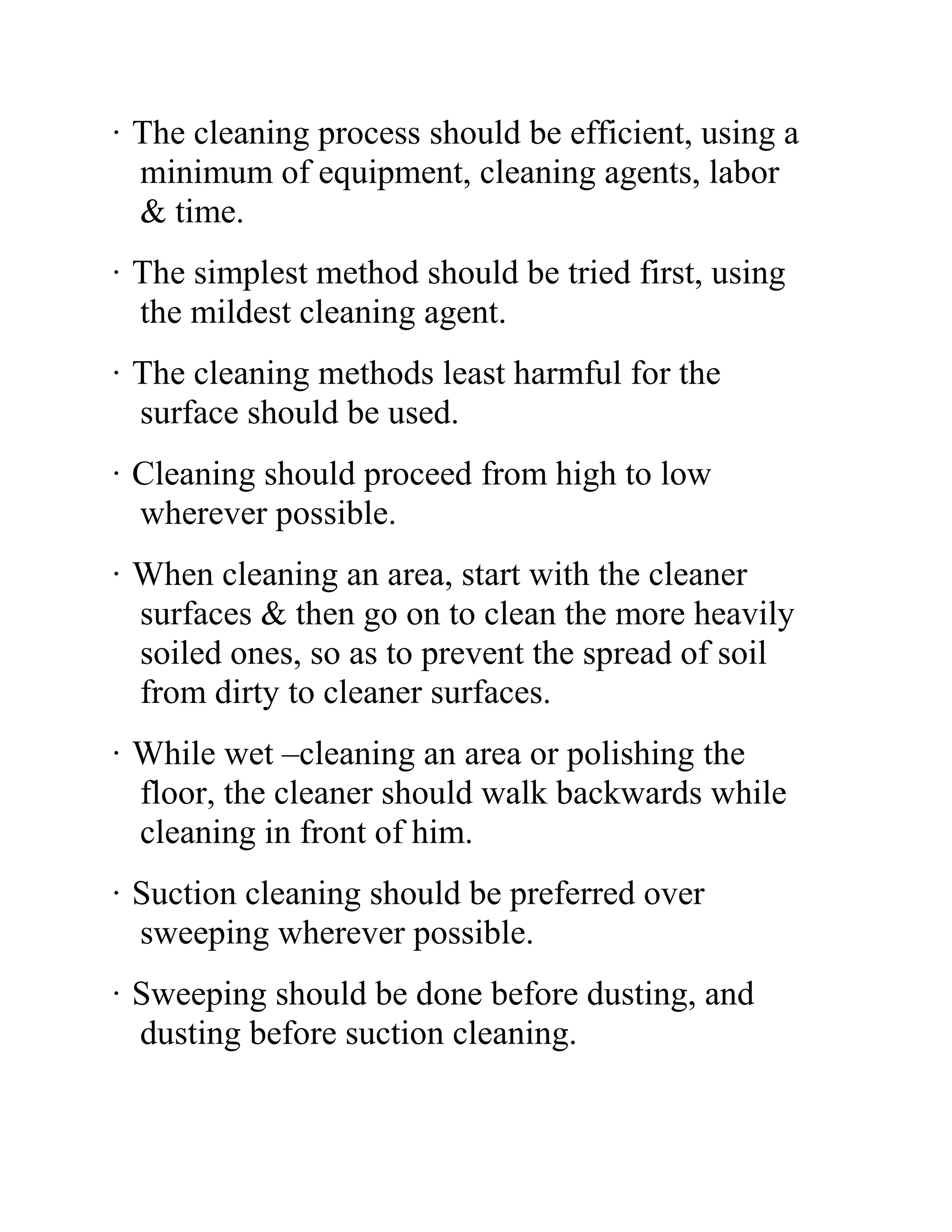 housekeeping notes for hotel management graduates | DOC