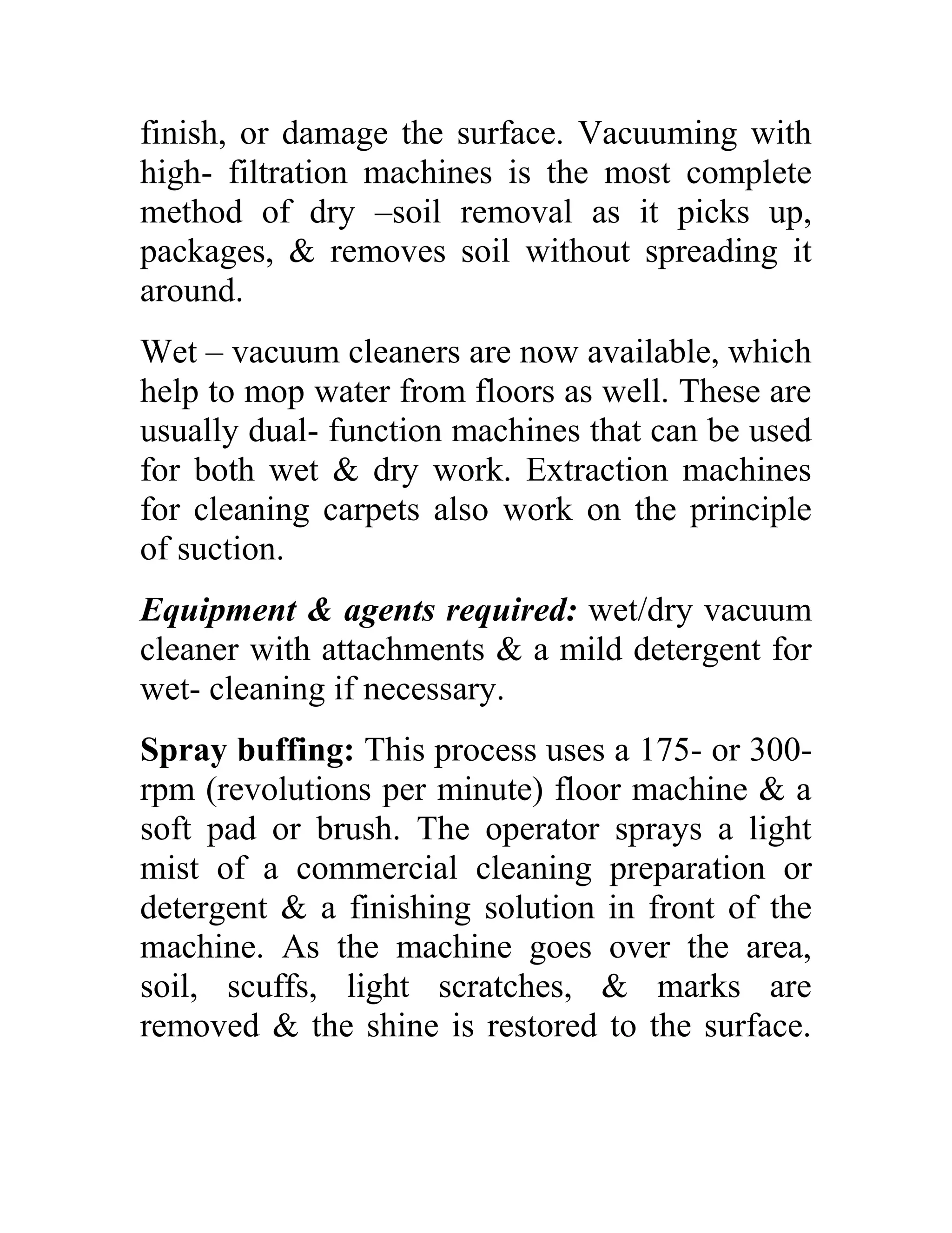 housekeeping notes for hotel management graduates | DOC