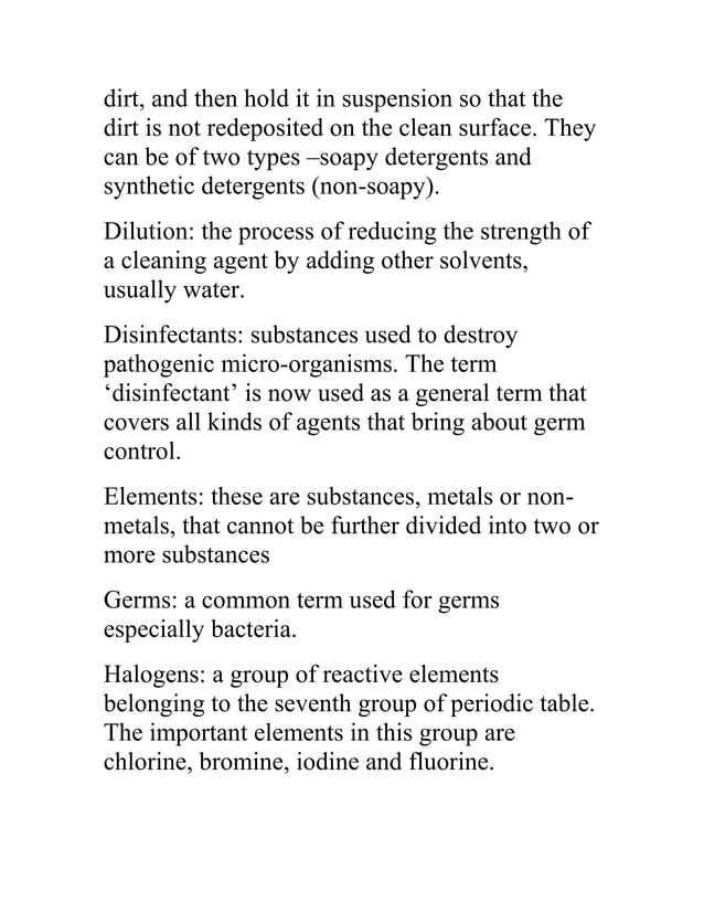 housekeeping notes for hotel management graduates | DOC