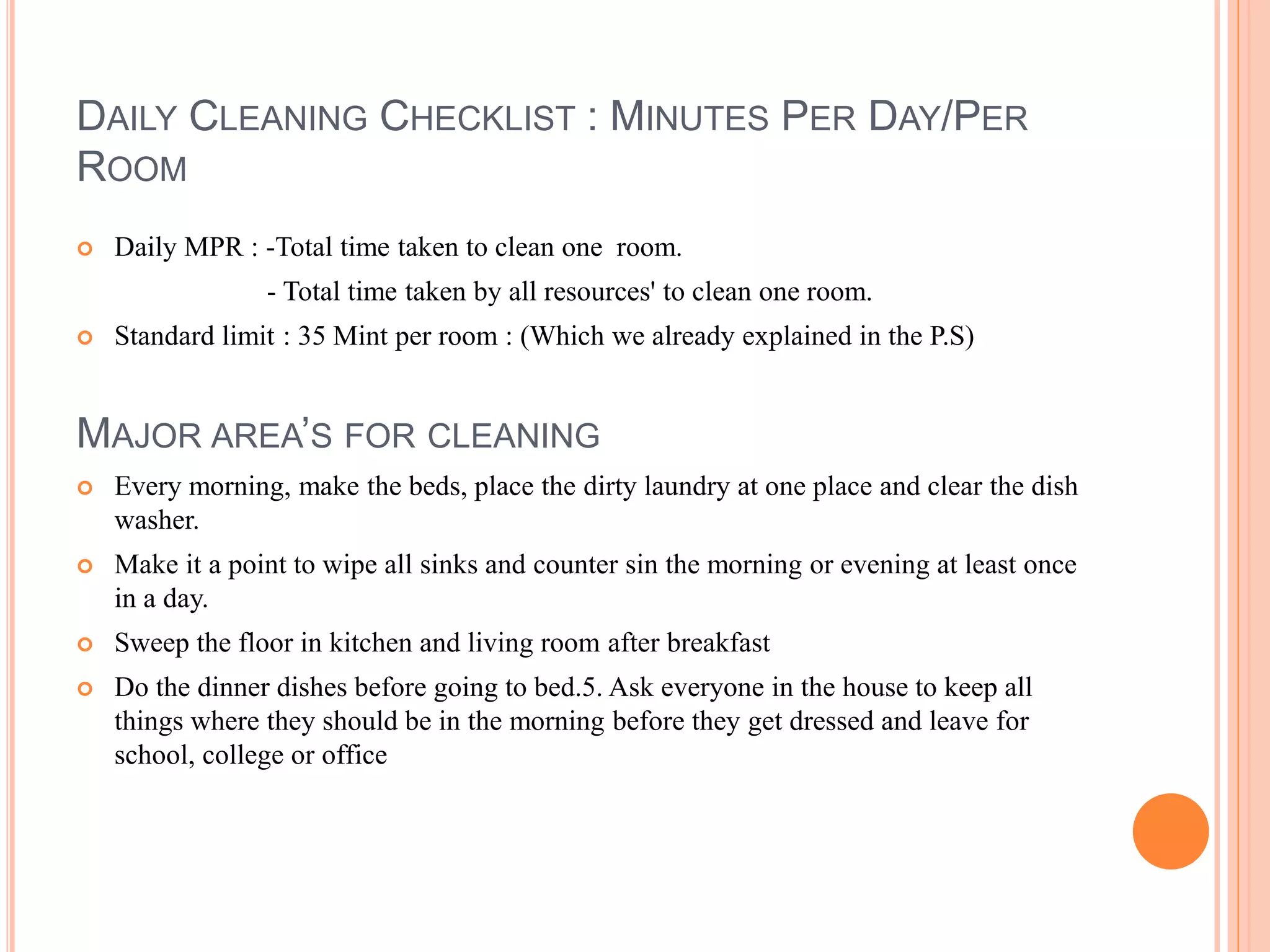 Housekeeping performance measuring technique | PPTX