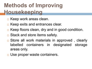 Housekeeping ppt | PPTX