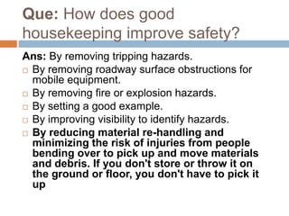 Housekeeping ppt | PPTX
