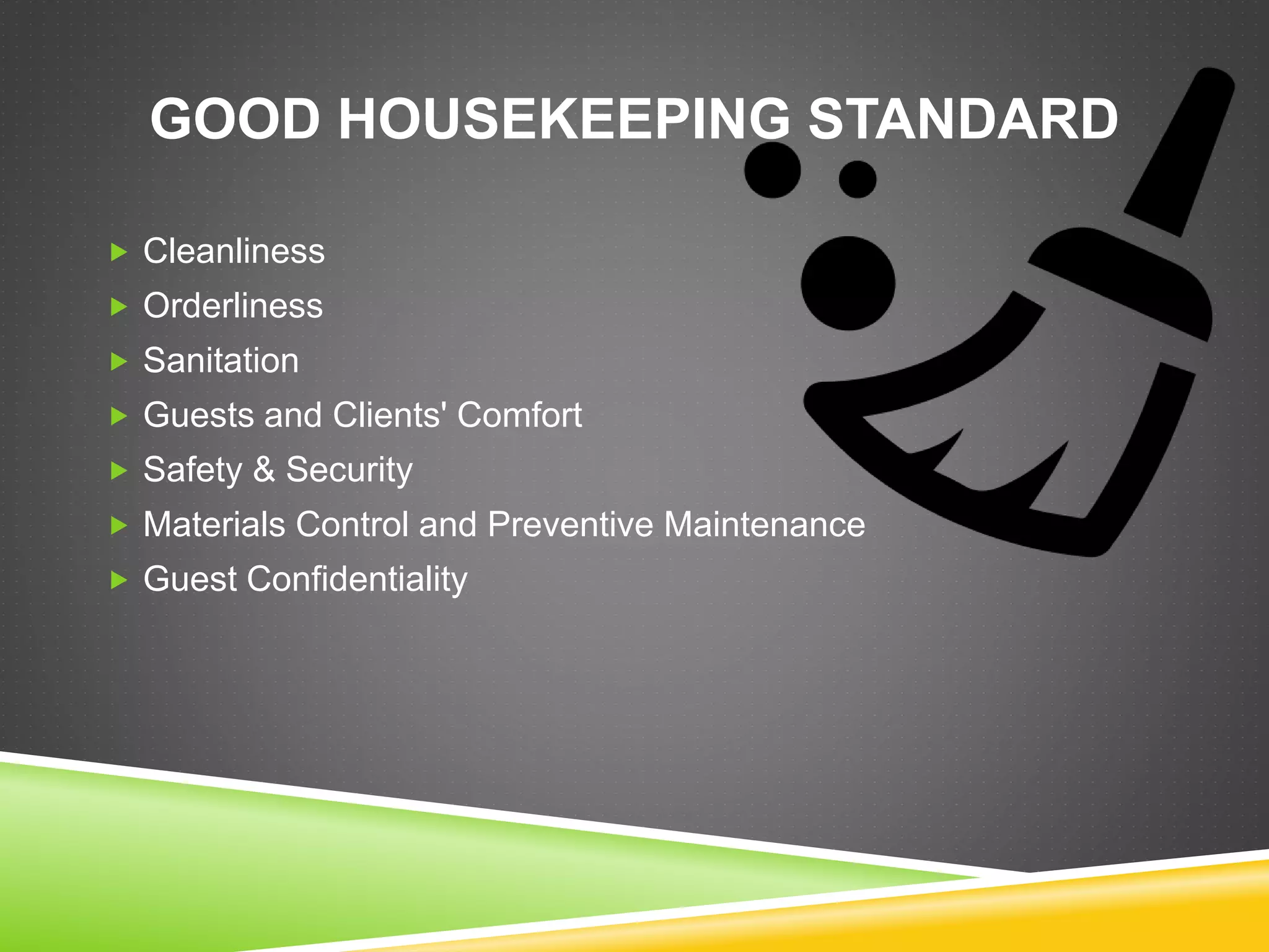 Housekeeping Training 101 | PPTX
