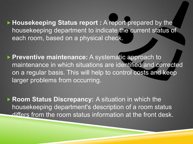 Housekeeping Training 101 | PPTX