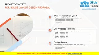 House Layout Design Proposal PowerPoint Presentation Slides | PDF