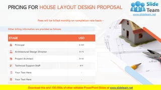 House Layout Design Proposal PowerPoint Presentation Slides | PDF