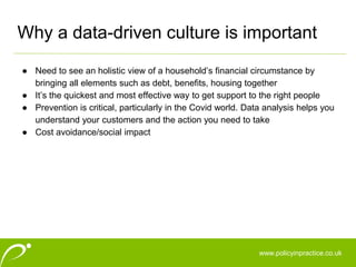 Embedding a data driven culture | PPT