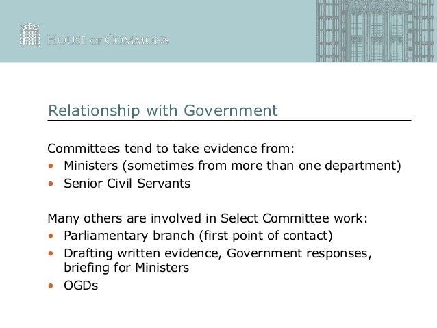 House of Commons select committees