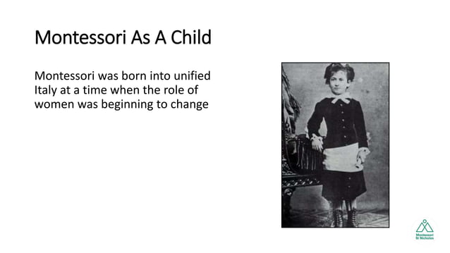 Maria Montessori presentation for International Women's Day by Barbara ...