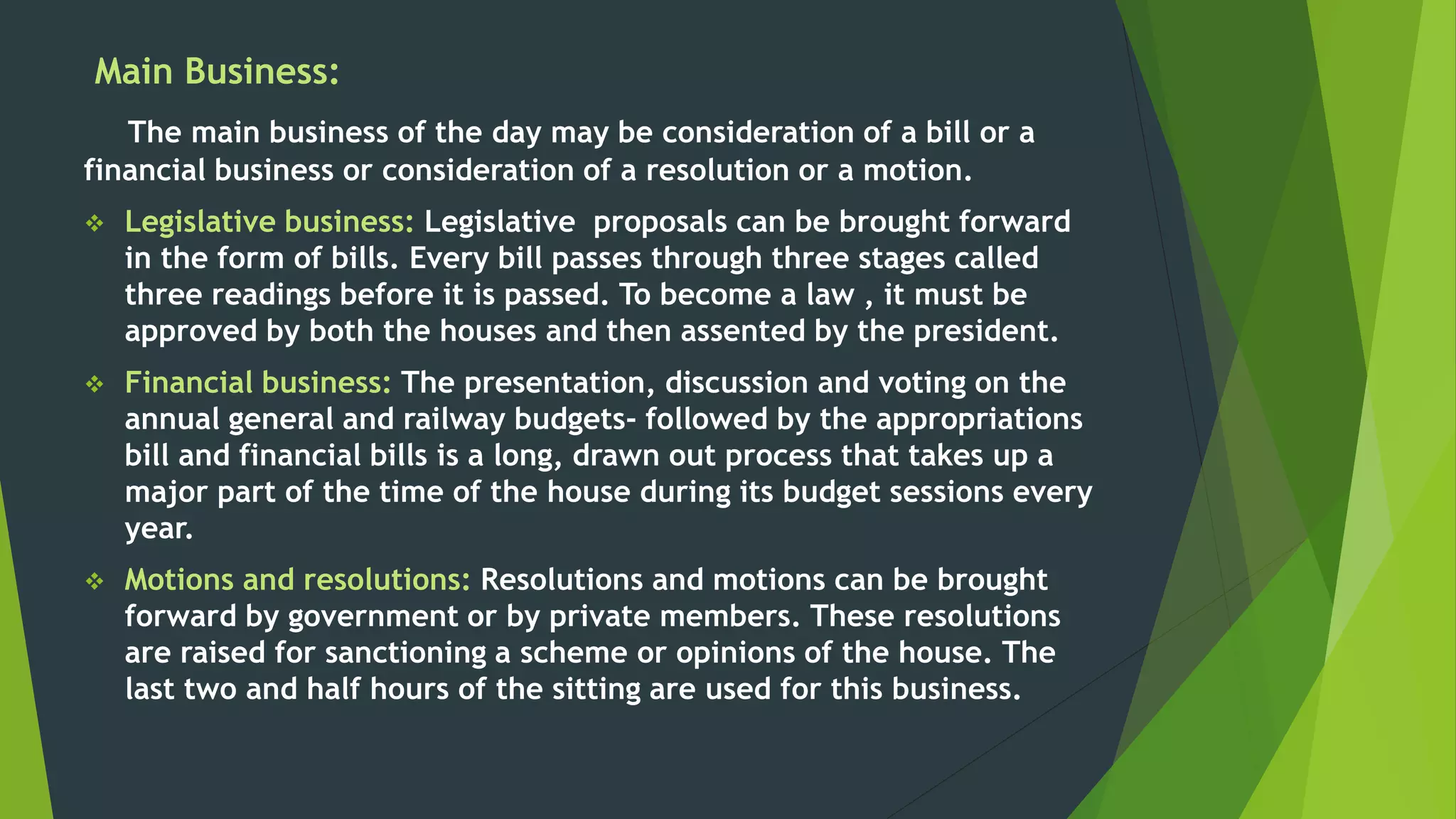House of people lok sabha | PPTX