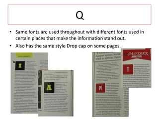 House of style of q magazine | PPTX