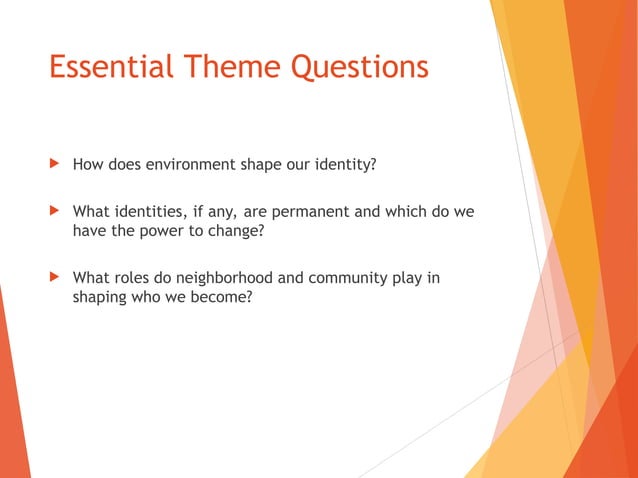 House on Mango Street Introduction powerpoint | PPT