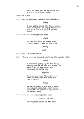 House party script pdf 2.0 | PDF