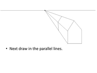 House perspective drawing | PPTX