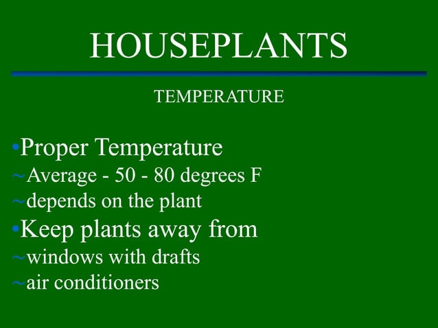 House Plant Introduction.ppt | Gardening | Home & Garden