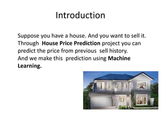 House Price Prediction An AI Approach. | PPTX