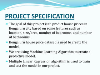 House price prediction | PPTX