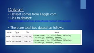 House price prediction | PPTX