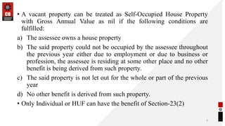 House Property income | PPTX