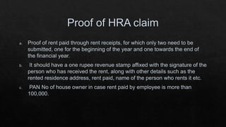 House rent allowance (hra).ppt