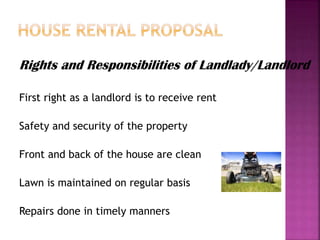 House rental project final | PPTX